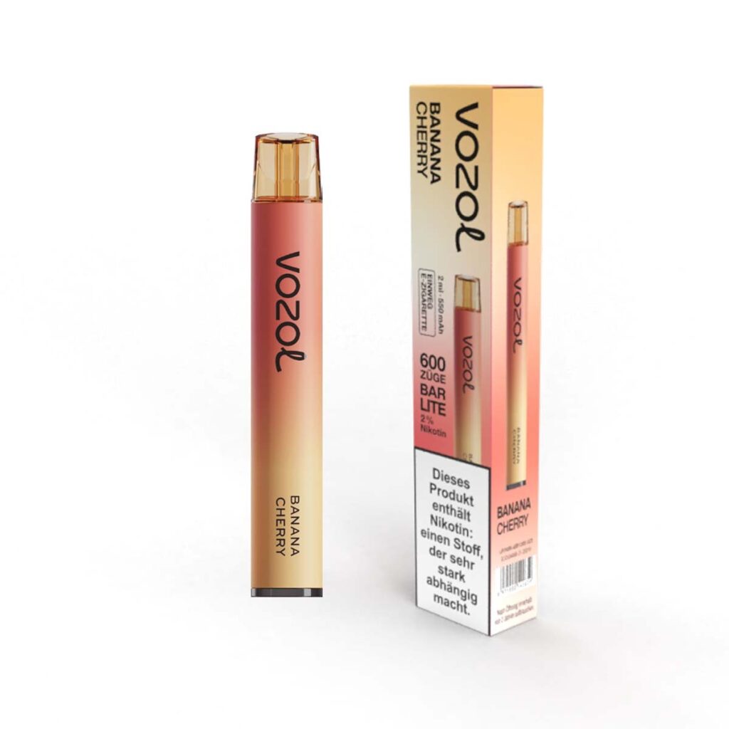 VOZOL Bar Lite - Banana Cherry 20mg/ml - Vape Snus